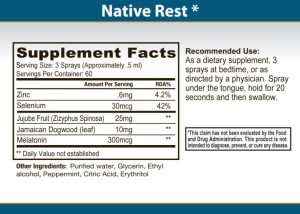 Native Rest | Primal Force Dr. Al Sears Natural Supplements