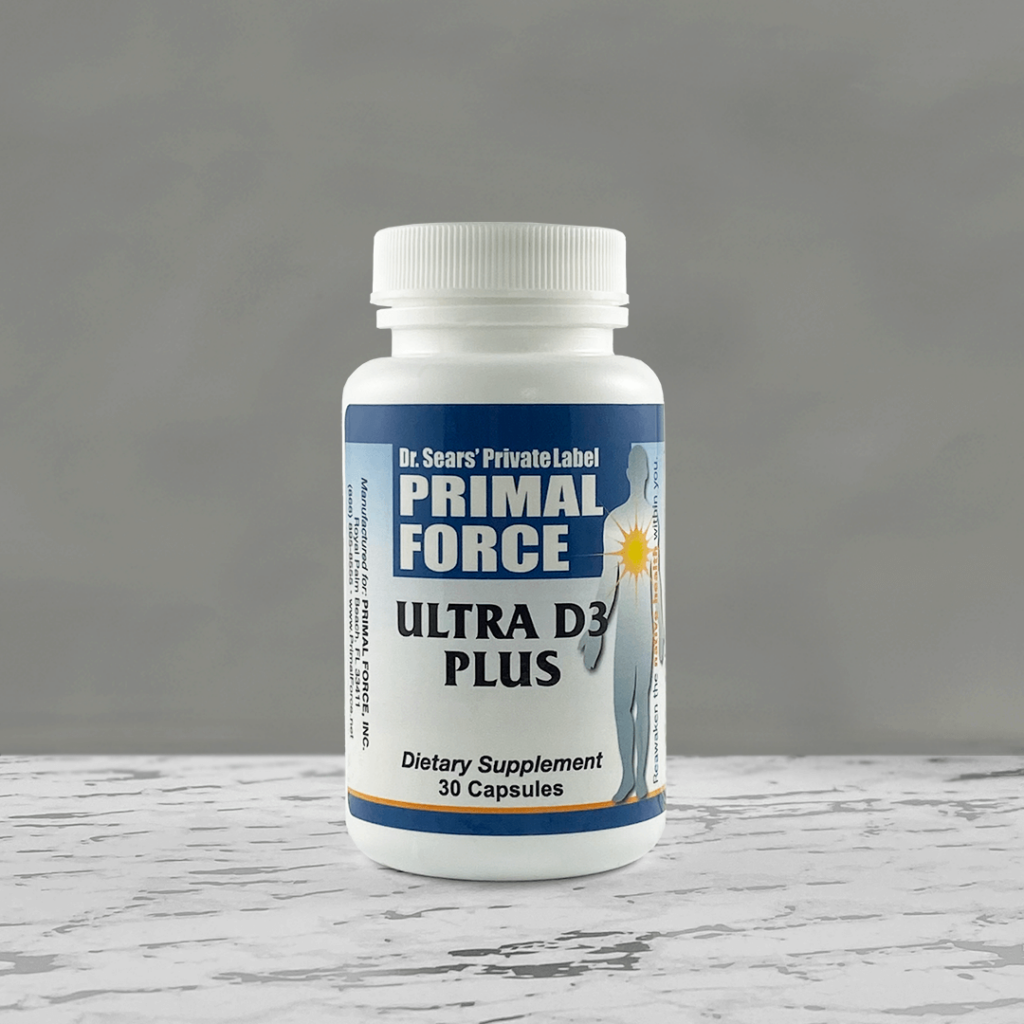 Ultra D3 Plus 5K IU + K2 200 mcg| Primal Force Dr Al Sears